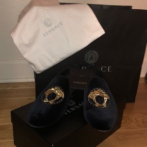 Versace | Shoes | Versace Closed Toe Slippers | Poshmark